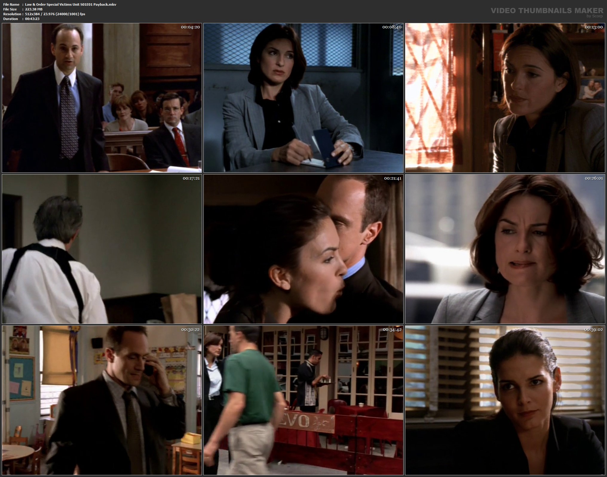 Law & Order Special Victims Unit S01 E01 Payback mkv — Postimages