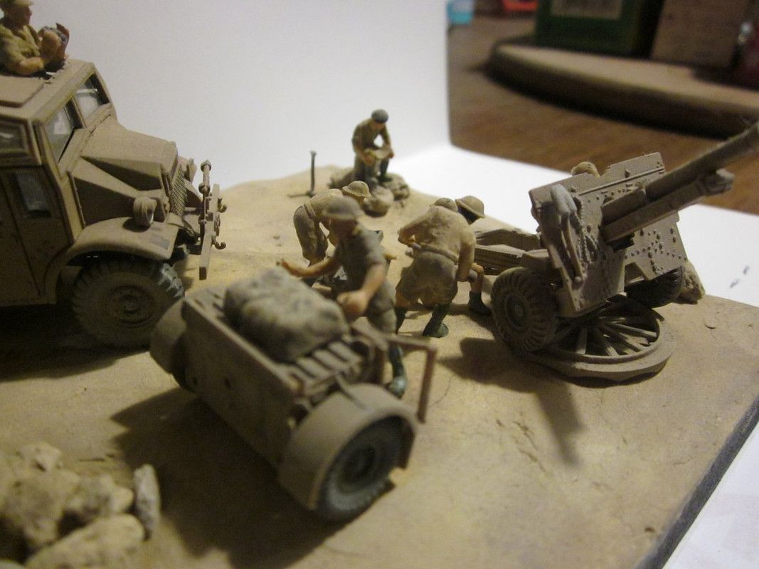 ESCI 1/72 Quad and 25 Pdr. - Ready for Inspection - Armour ...