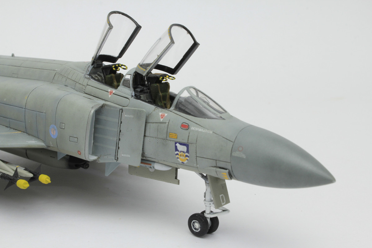 1/72 Airfix Phantom FGR.2 1435 flight, RAF Mount Pleasant 1991 - Ready ...