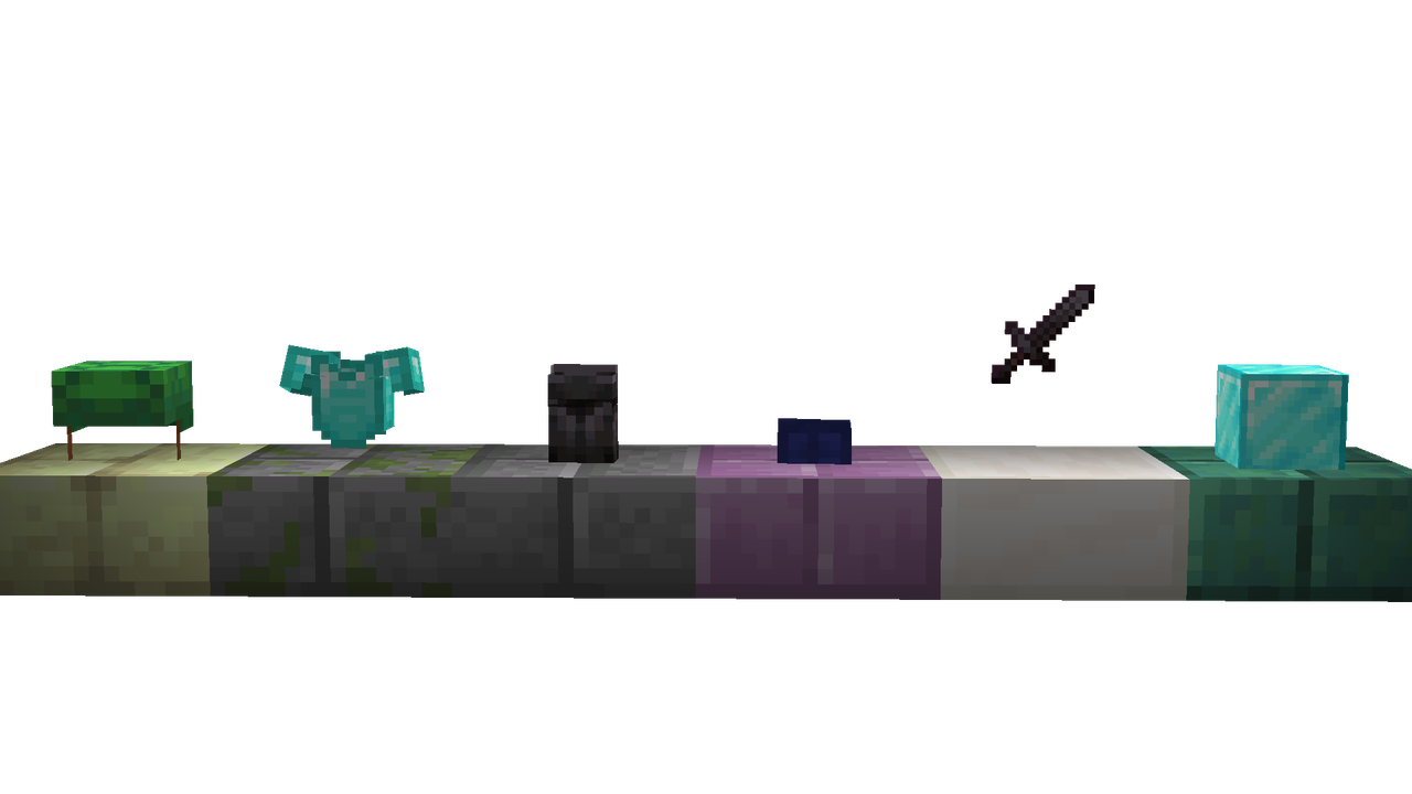 Showcases Minecraft Data Pack