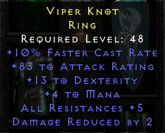 Iso Fcr/dex/res Ring - Topic - d2jsp