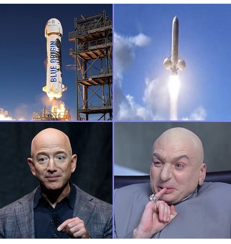 Jeff Bezos Rocket Ship