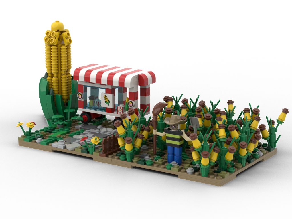 LEGO MOC Sweet popcorn by legoprofi | Rebrickable - Build with LEGO