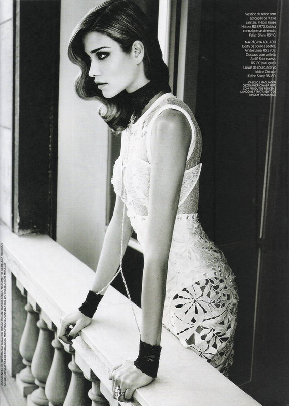 Elle Brasil Setembro2011 Ana Beatriz Barros ph Fabio — Postimages