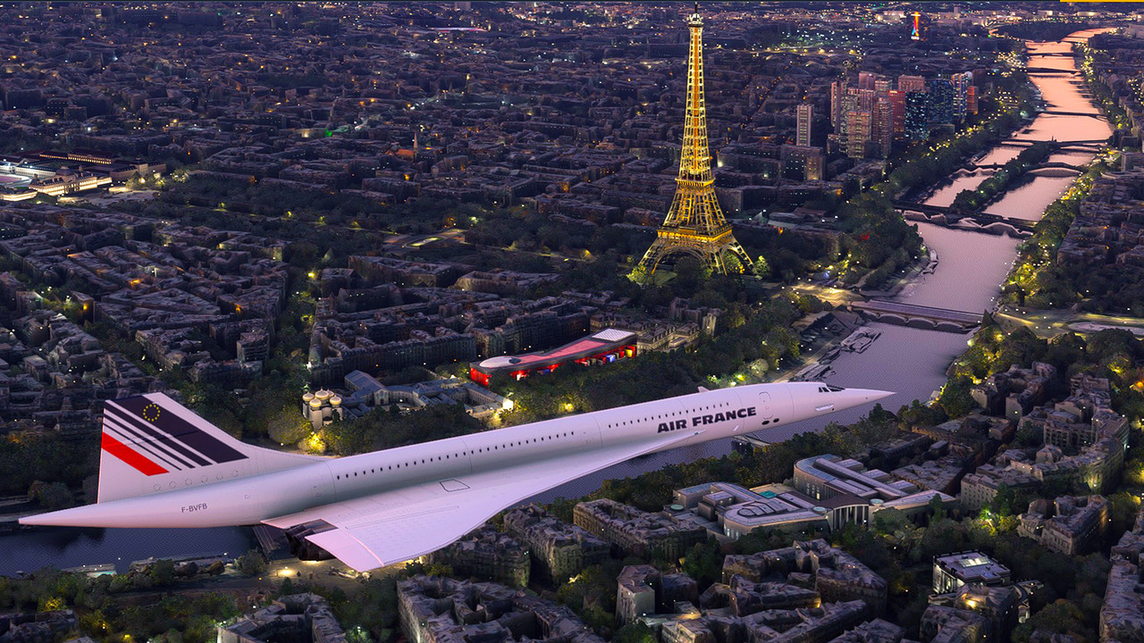 Concorde-views over the City of Paris - Community Screenshots - Orbx ...