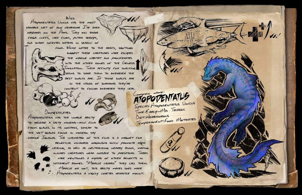 Atopodentatus - Sea Strider to Space Savior - Creature Submission ...