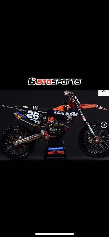 2018 ktm red bull graphics kit (Mxgp) where can I get it? - Moto ...