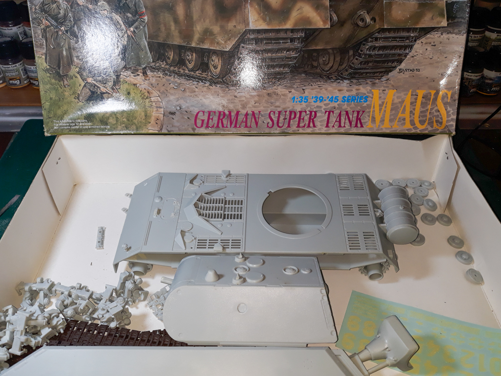 1/35 Dragon Panzerkampfwagen VIII Maus - Work in Progress - Armour ...