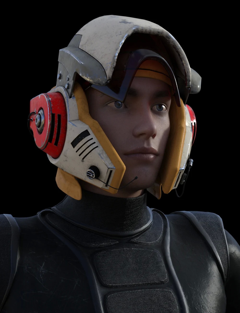 (FILLED 2022-03-01) TALON V-Wing Pilot Helmet For Genesis 8 - Free Daz ...