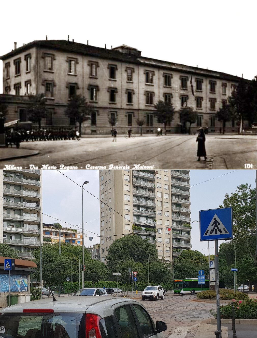 largo v alpini da ariosto caserma mainoni — Postimages