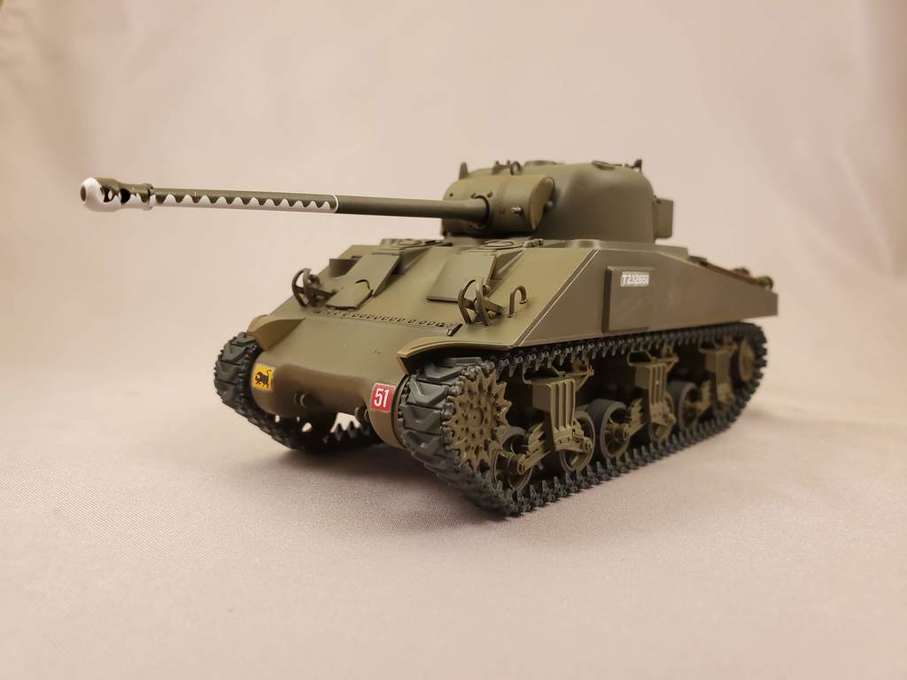 Sherman M4 (75) - Tamiya 1/48 - Resurrection - Work in Progress ...