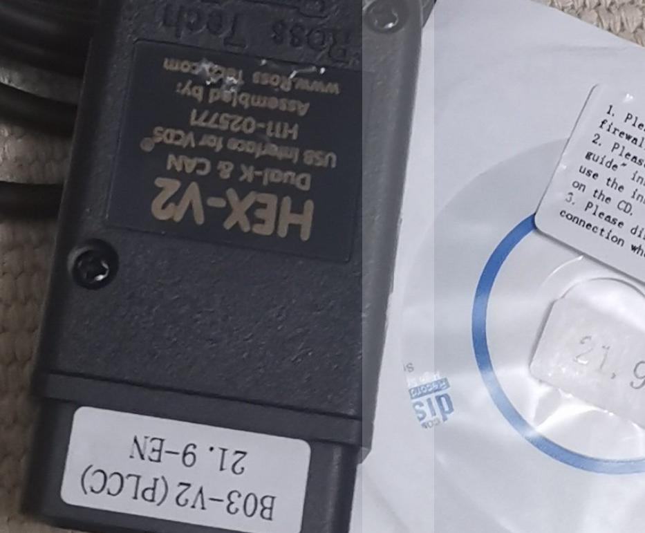 Can't update HEX-V2 (Interface not found) | Ross-Tech Forums