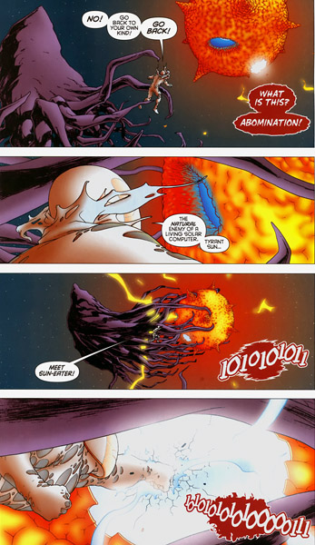 Mengenal Sun-Eater, Makhluk Kosmik DC Pemakan Matahari! - Greenscene