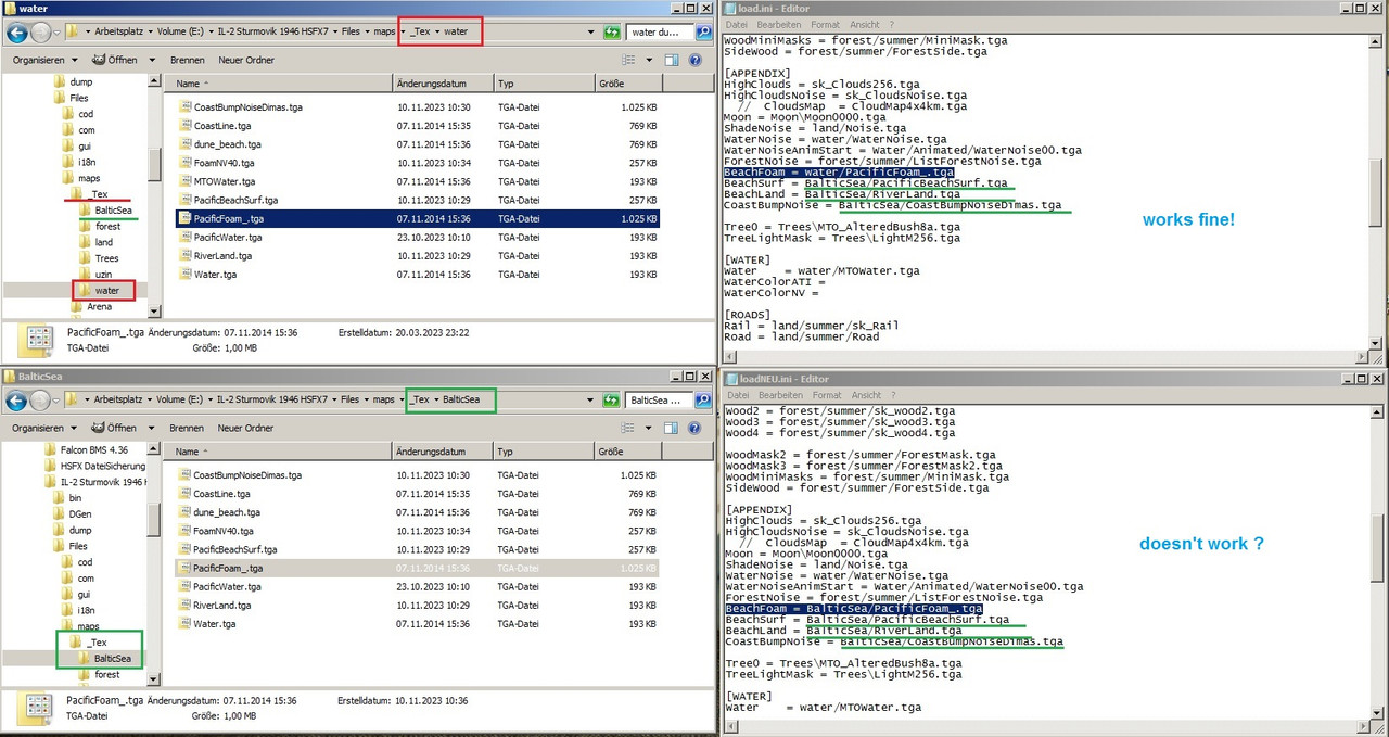 Map in MapBuilder and Game differ?