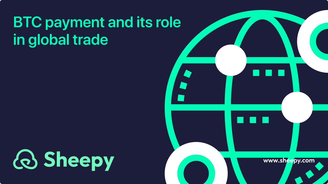 BTC payment and its role in global trade - GIS user technology news