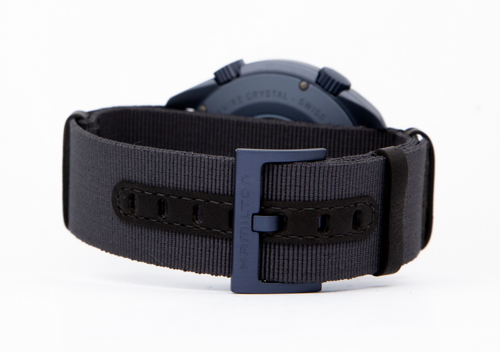 Продаден - Hamilton Khaki Pilot Pioneer Blue Aluminum Automatic ...