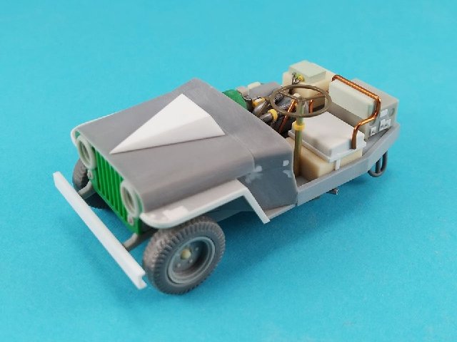 1/48 - Willys Jeep NC-1A APU resin kit by MP Originals Masters Models ...