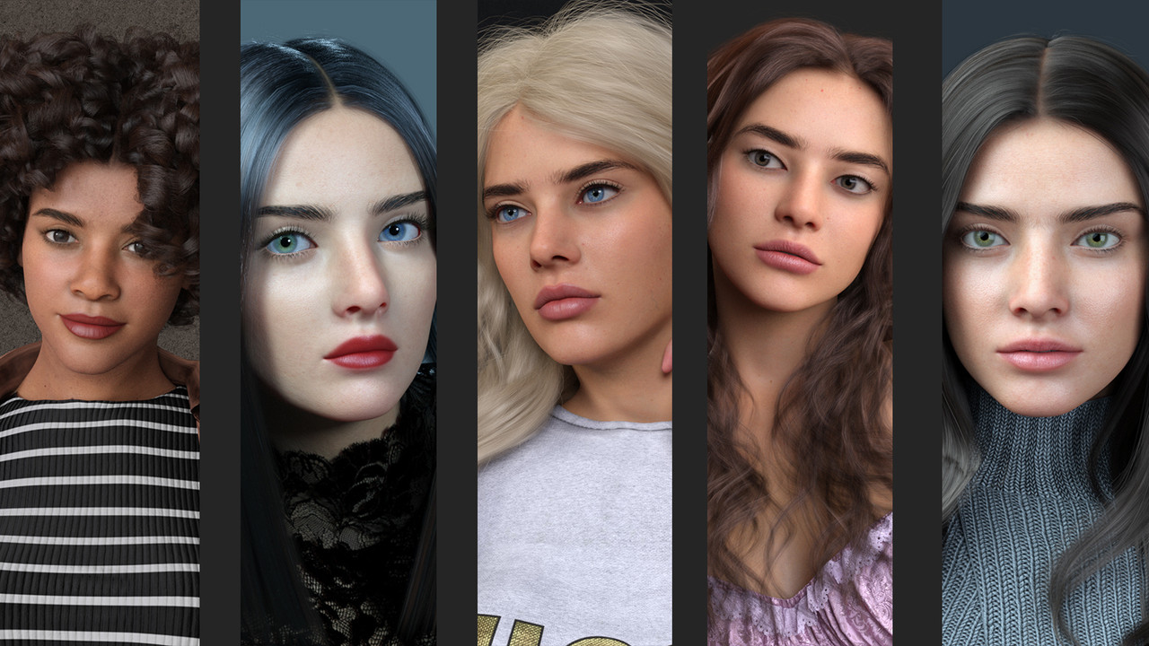 Genesis 9 Face Morph Set By JMaki And Mousso (REPOST) 2025 - Free Daz ...