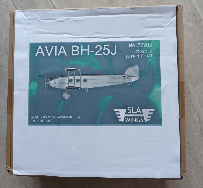 1/72 - Avia BH-25J 3D printed kit by SLA Wings - released - The Rumourmonger - Britmodeller.com