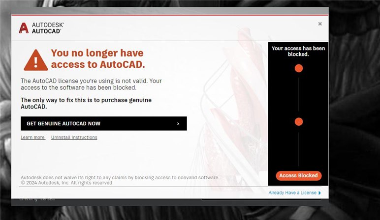AutoDesk license error - Software Chat - Nsane Forums
