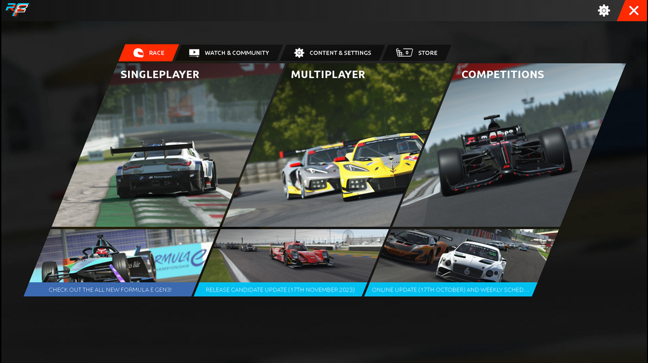 rf2 menu — Postimages