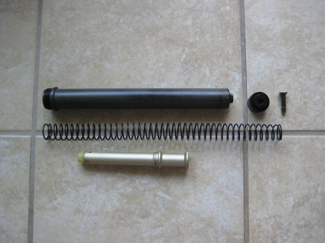 FS: (A2 rifle length) buffer tube, buffer, spring, spacer & screw - PIC ...