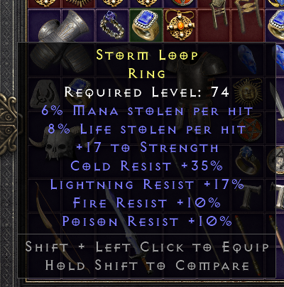 Dual Leech Str Ring - Topic - d2jsp