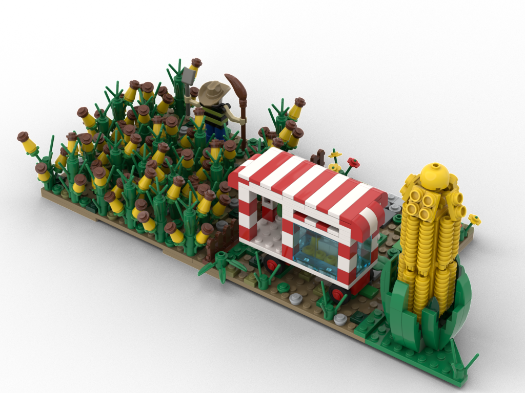 LEGO MOC Sweet popcorn by legoprofi | Rebrickable - Build with LEGO