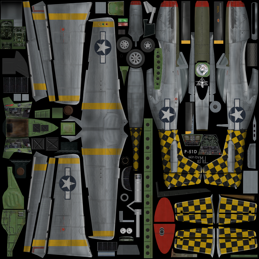 P 51 D generic 325th FG b — Postimages