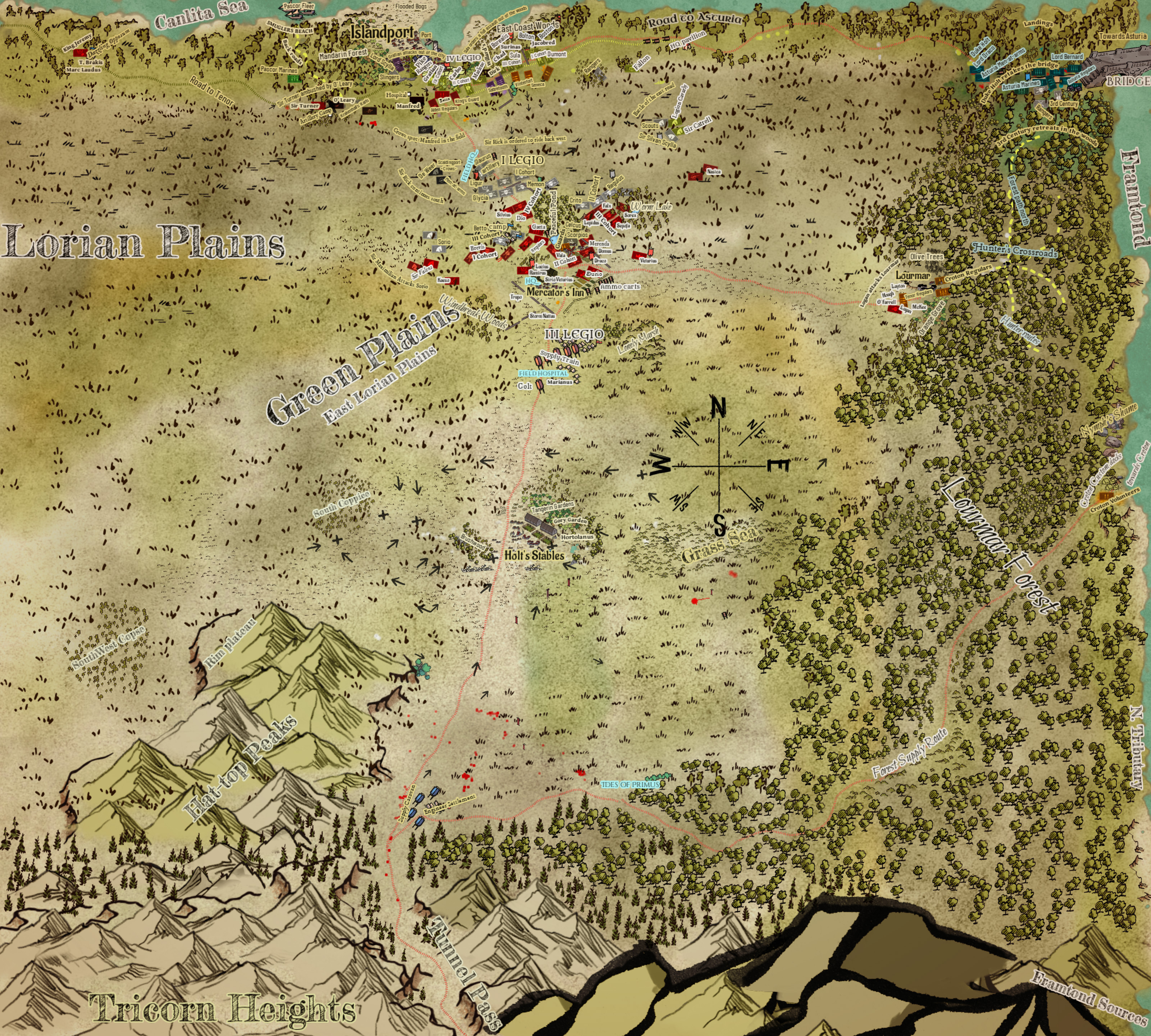 423. Lorian Plains | For Regia (2/2) - Lure O' War (The Old Realms ...
