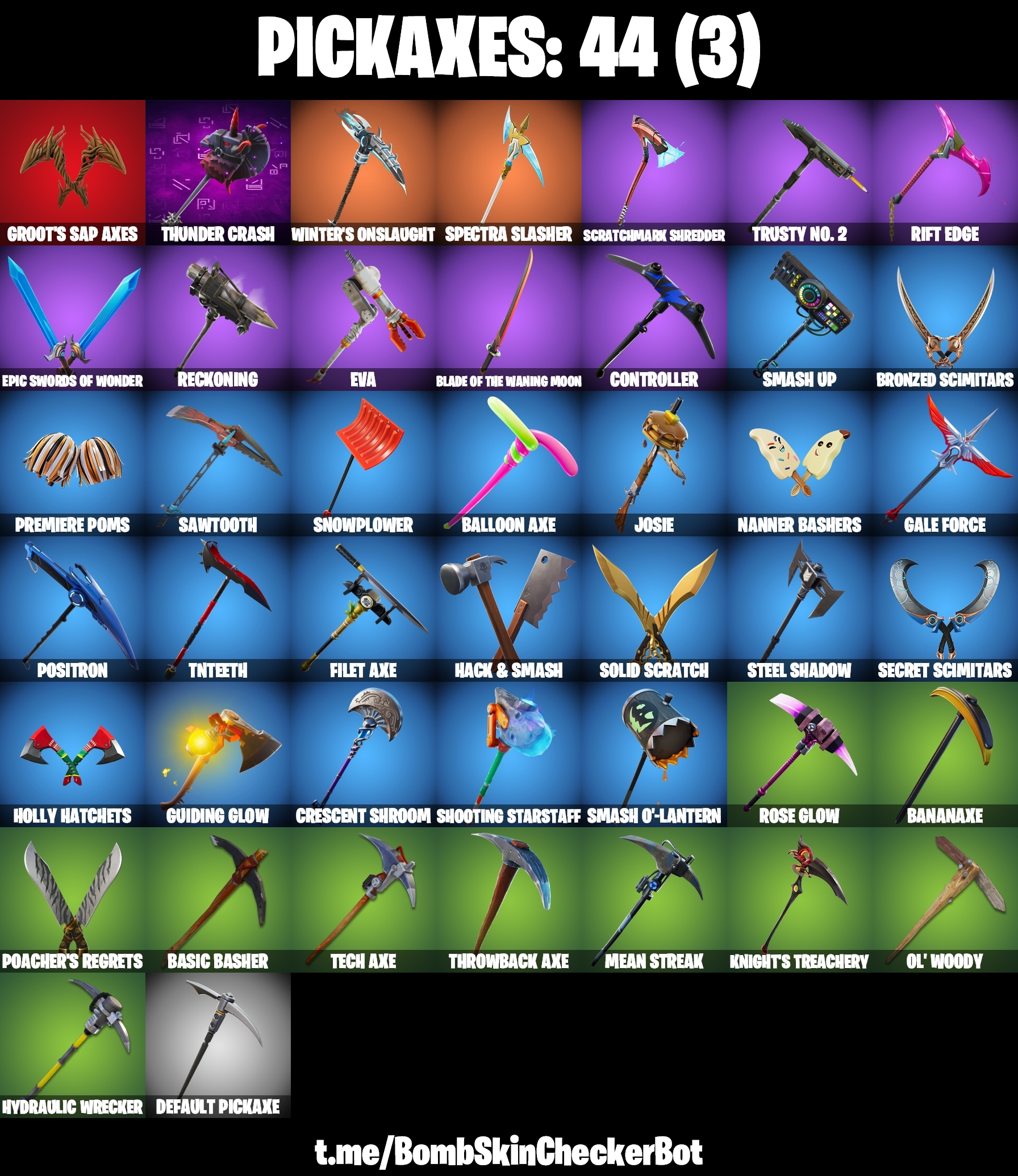 Pickaxes — Postimages