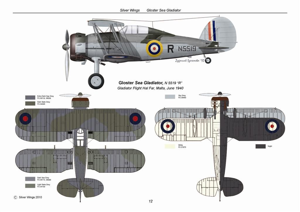 Malta Sea Gladiator Paint Scheme - Aviation Discussion & Research ...