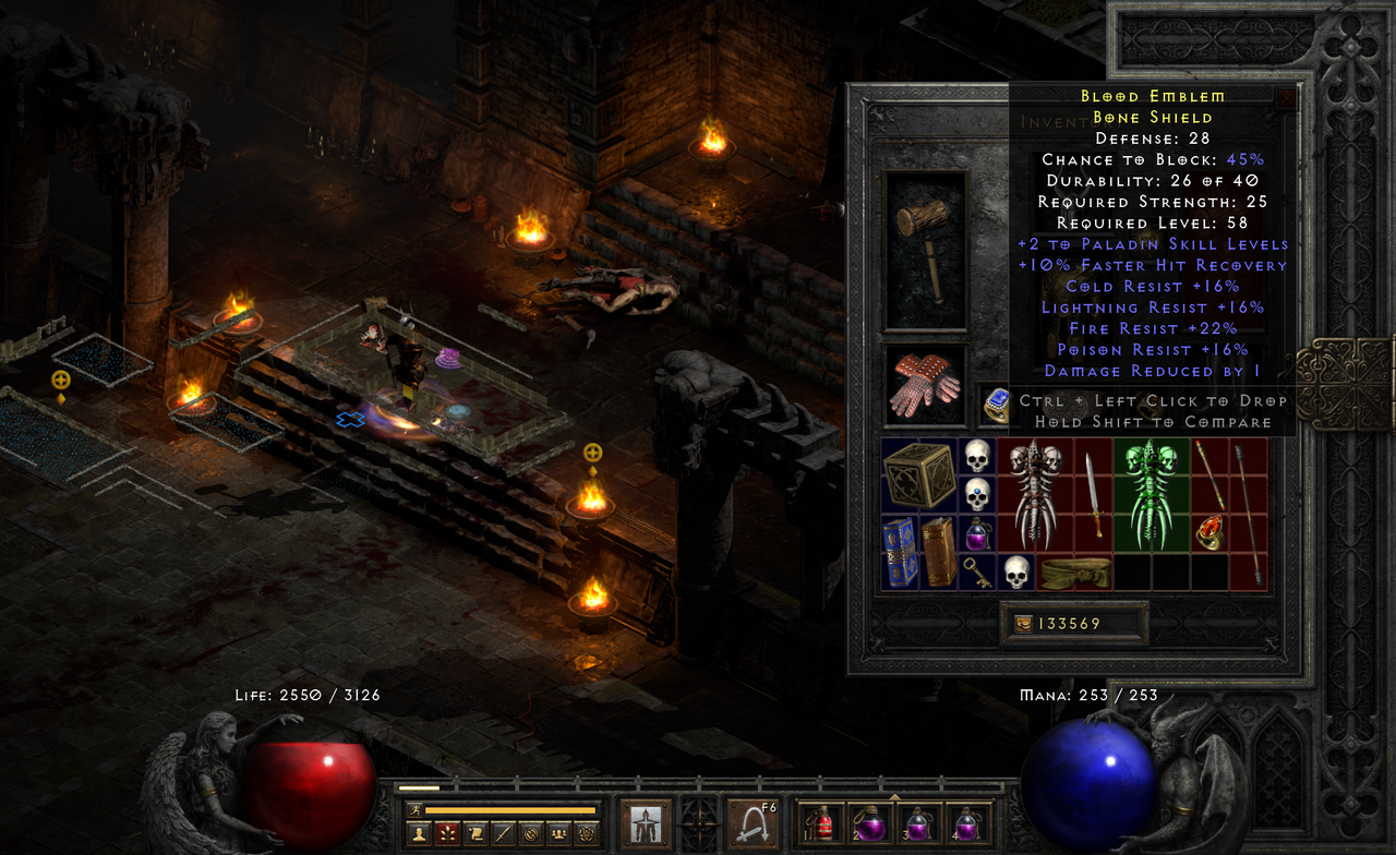 Paladin +2 Pris Fhr Bone Shield - Topic - d2jsp