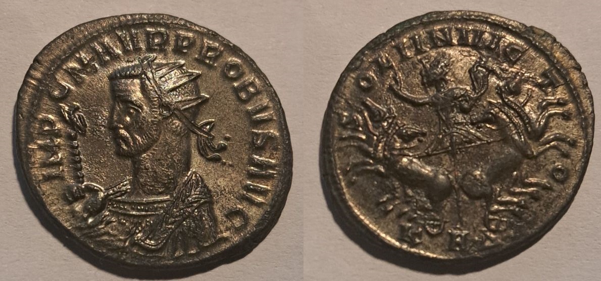 Felix Dies Natalis Sol Invictvs. Aureliano de Probo. SOLI INVICTO. Sol ...