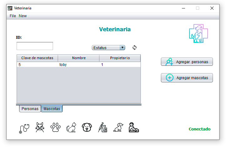 GitHub - Cesarjub/sistemaVeterinaria: Sistema de administración de mascotas de una veterinaria.
