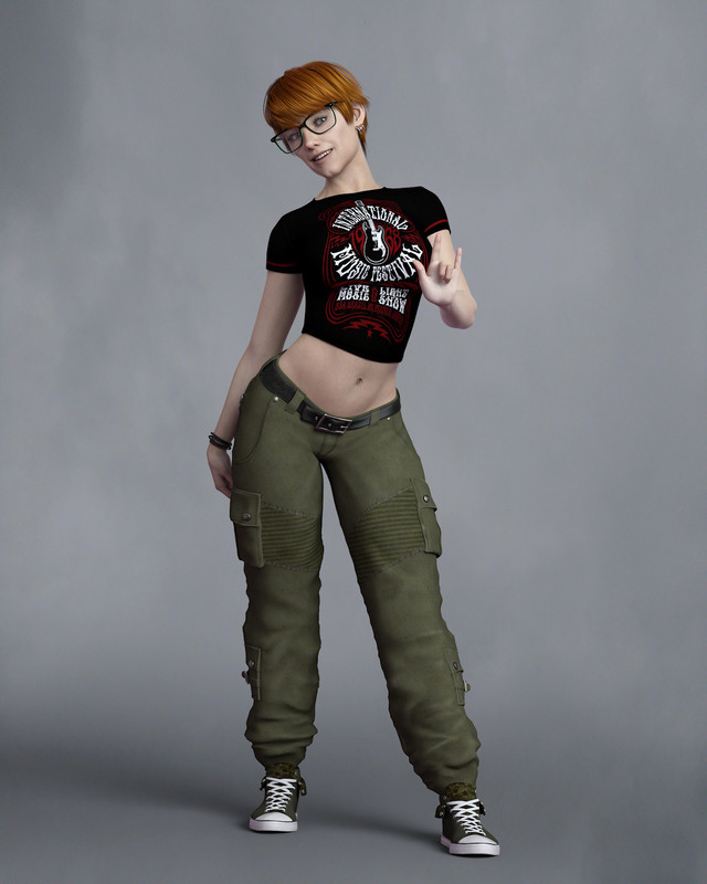 Claire Russell - Cyberpunk 2077 - Free Daz 3D Models