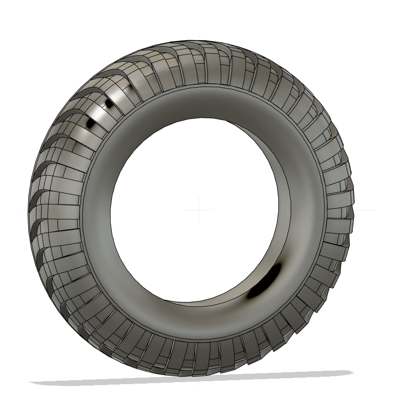 Fusion 360 - adding tread to tyres? - 3D Printing Chat - Britmodeller.com