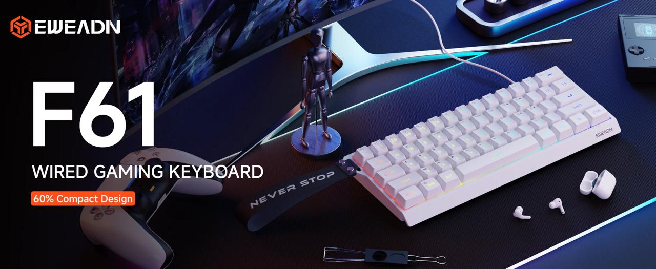 EWEADN F61 Wireless Gaming Keyboard Giveaway - GiveawayBase