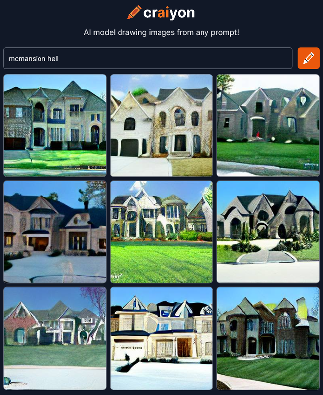 craiyon 235314 mcmansion hell br — Postimages