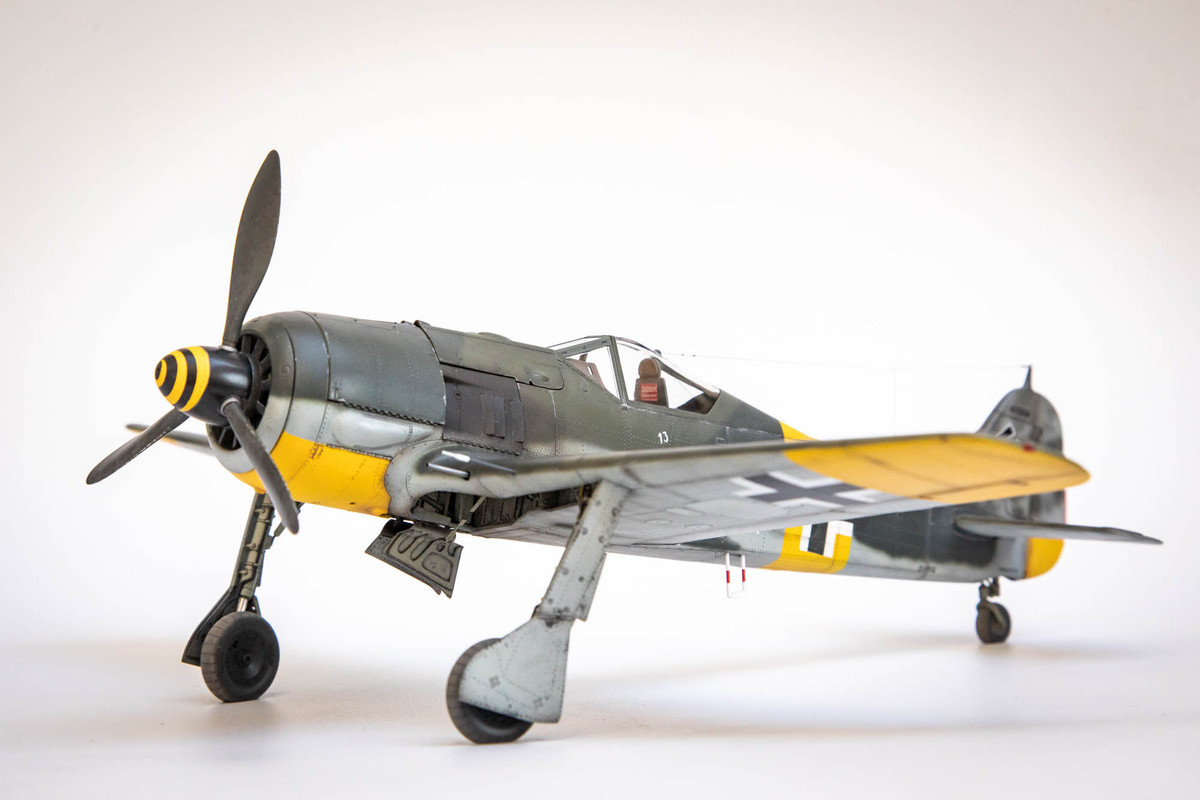 Border 1/35 Fw 190A-6 Nowotny Double Chevron - Ready for Inspection ...