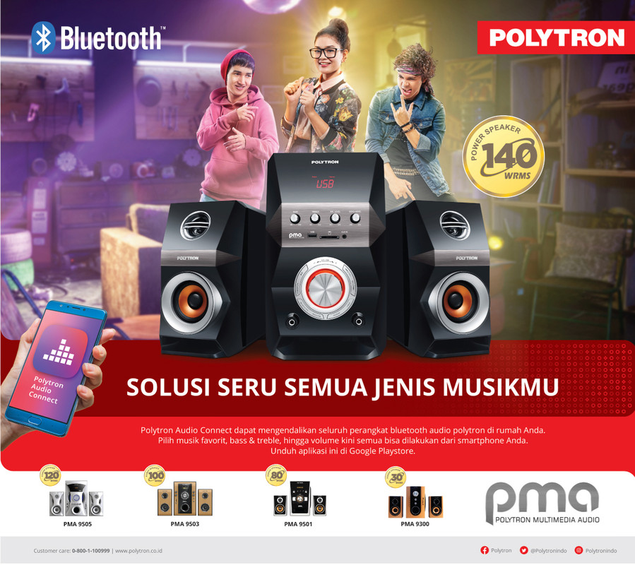 Polytron Multimedia Audio, Solusi Seru Semua Jenis Musikmu - Tribun ...