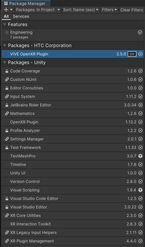 Passthrough on Focus Vision OpenXR Unity - VIVE OpenXR - VIVE Forum