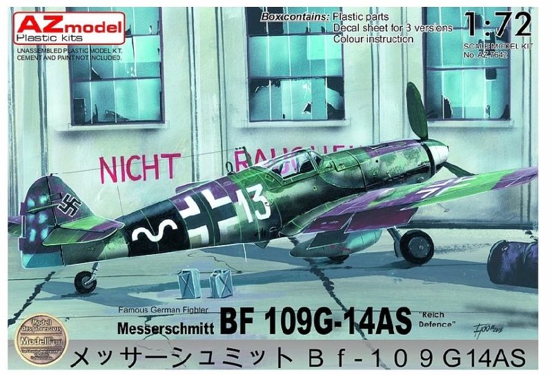 1/72 - Messerschmitt Bf.109G "Gustav" family by AZmodel - released - Page 4 - The Rumourmonger ...