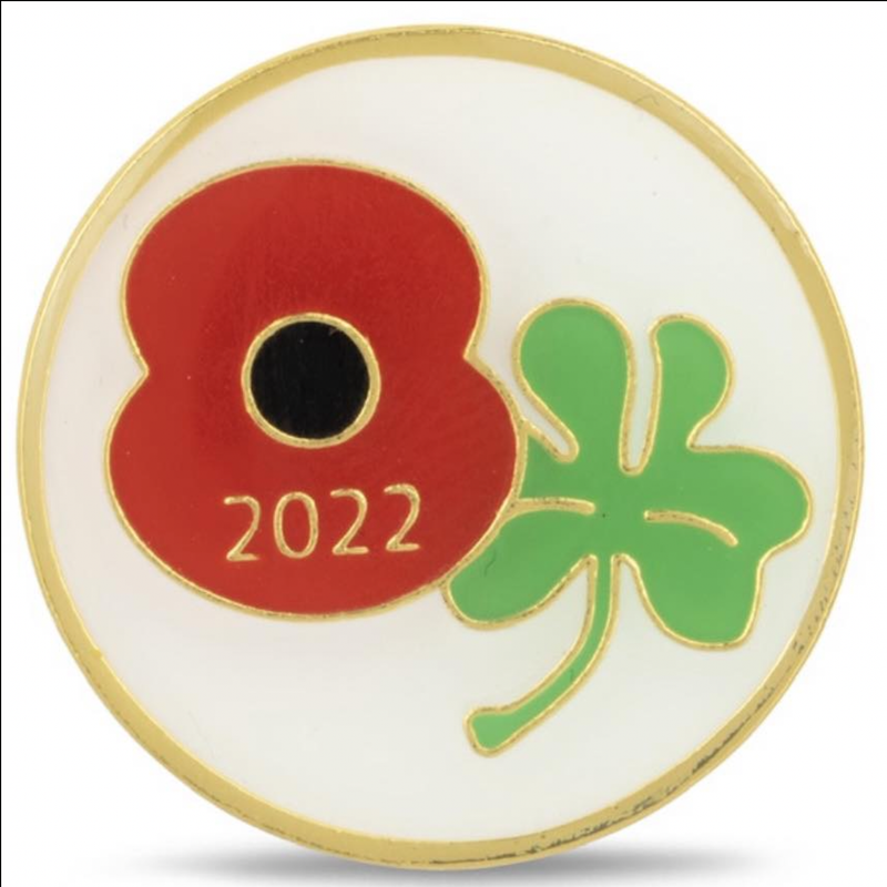 Official - The 2022 Irish Poppy badge - Now available! | FollowFollow.com