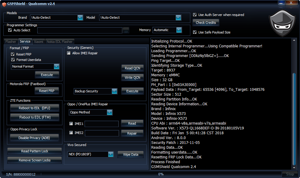 infinix x573 frp removed success by gsm shield box [SUCCESS REPORT ...