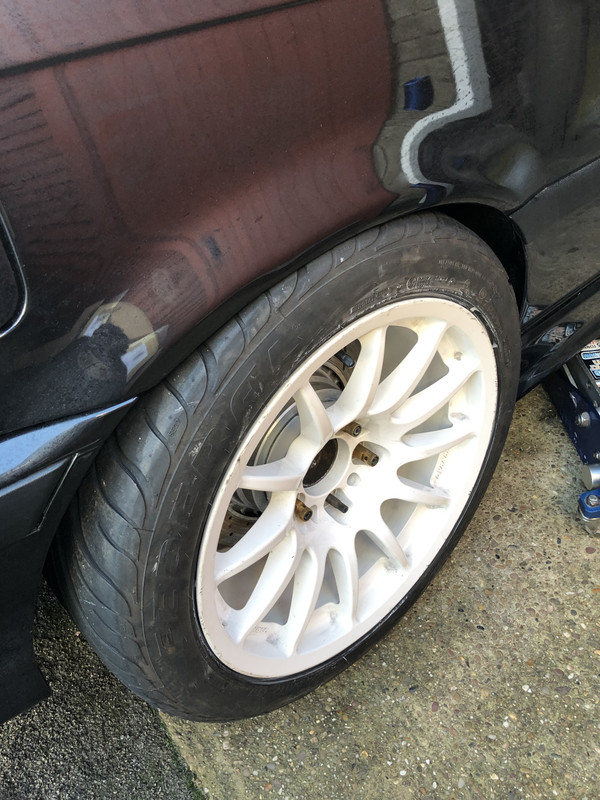 E36 rear arch clearance, rolling or new arches | The M3cutters