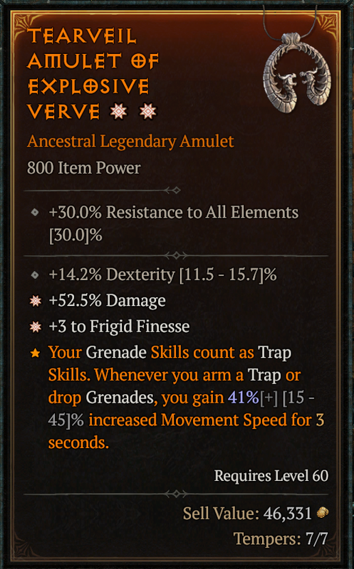 Lf Ga Frigid Finesse Amulet - Topic - d2jsp