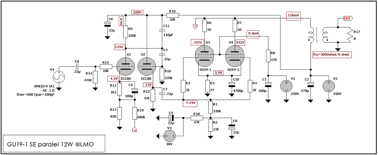 GU19 1 SE PARALEL 12 W — Postimages