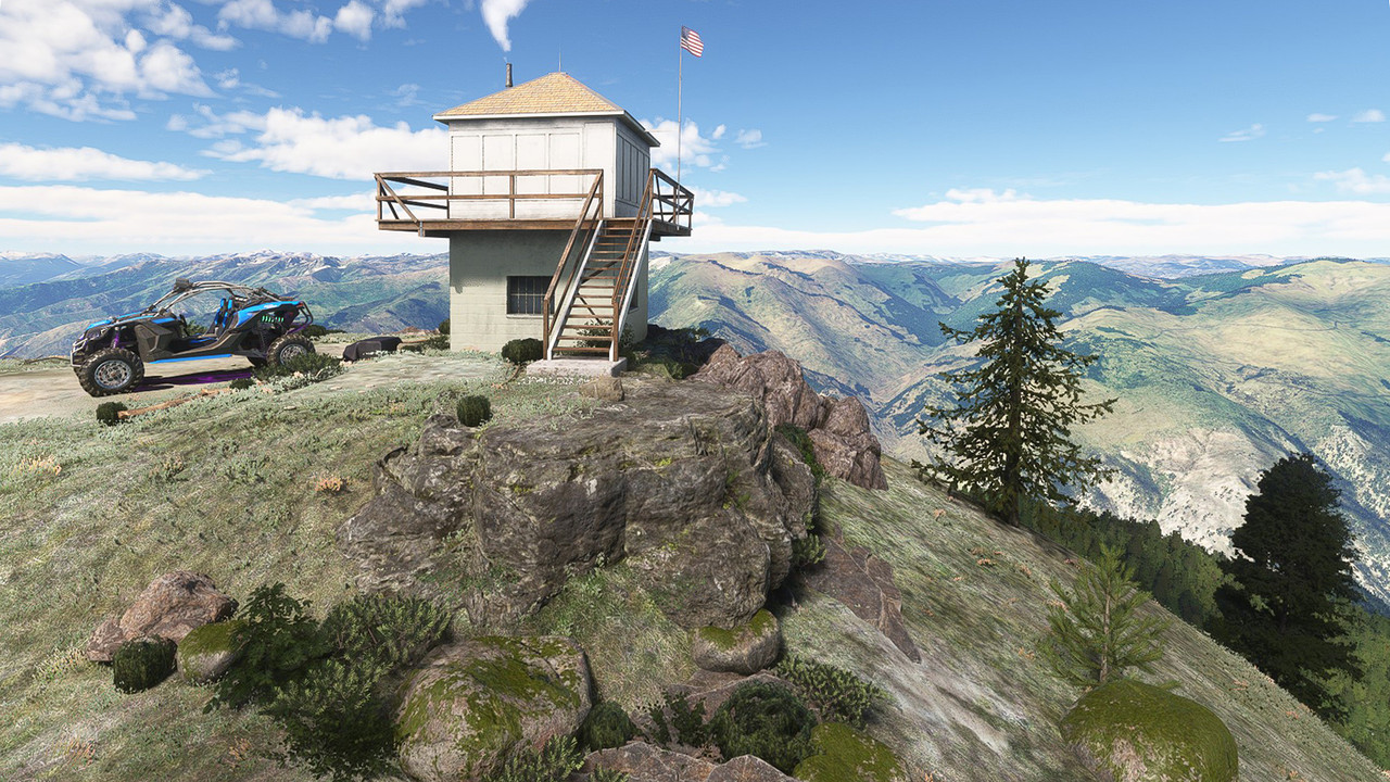 My visit to the Idaho Fire Lookouts - Community Screenshots - Orbx ...