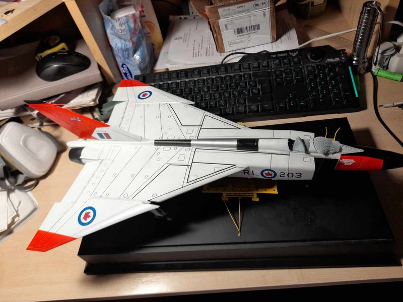 1/48 & 1/72 - Avro Canada CF-105 Arrow 3D printed kit project by Zsolt ...